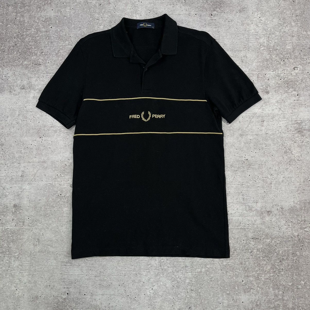 Fred Perry × Streetwear Fred Perry Big Logo Polo t shirt size M | Grailed