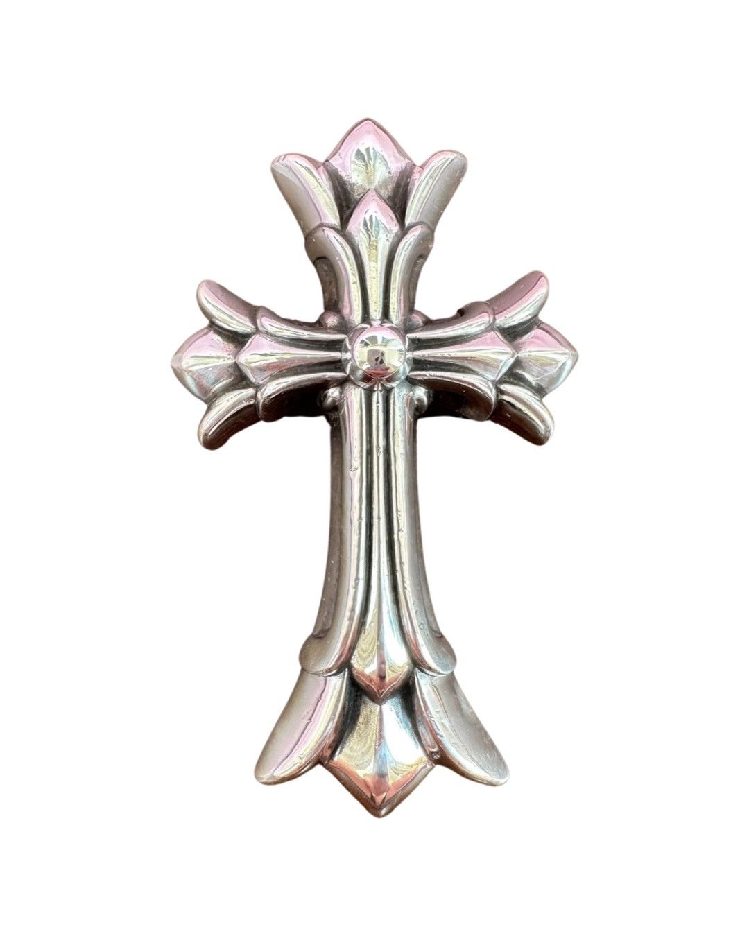 Chrome Hearts Double layer cross large pendant | Grailed