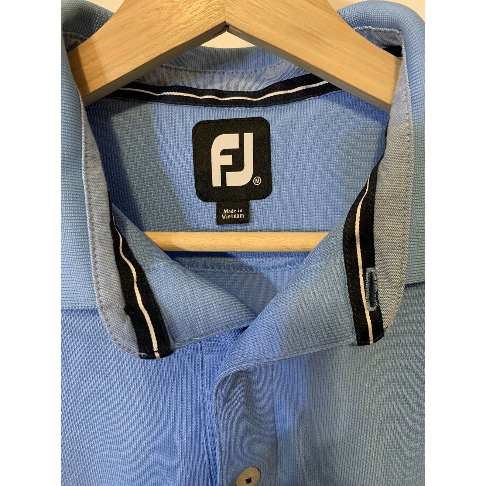 Footjoy FOOTJOY Men’s Sz Size M Blue Golf Polo Shirt | Grailed