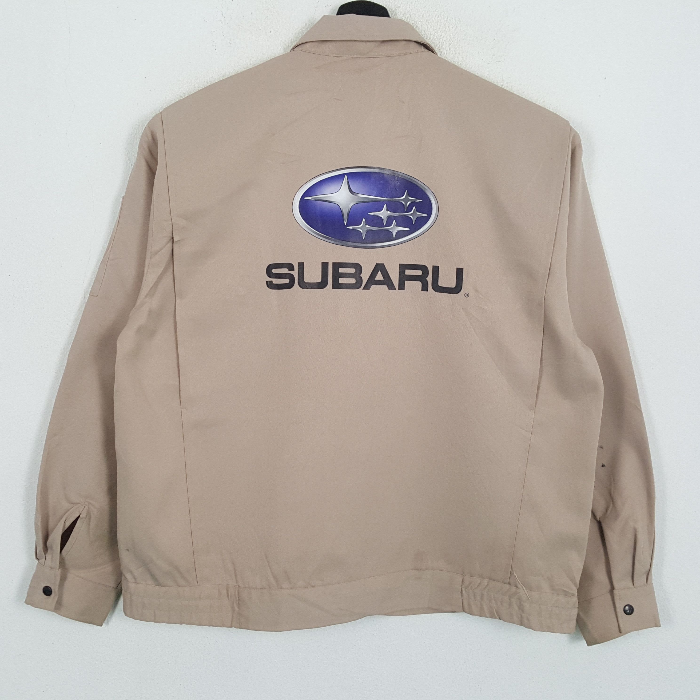 Vintage SUBARU Motorsports Logo Design Custom Jacket | Grailed