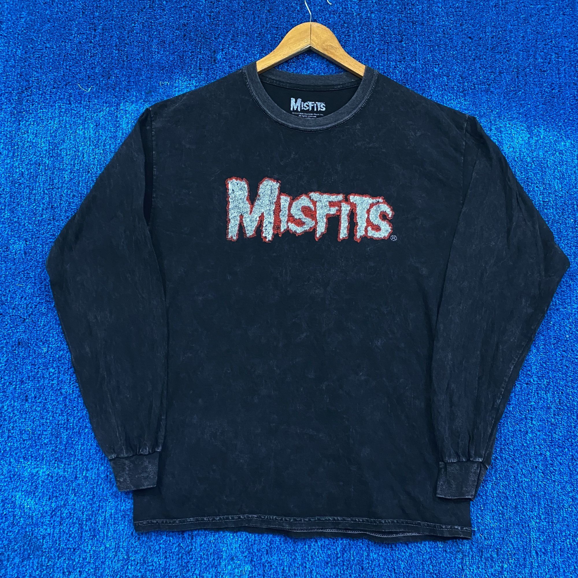 Misfits × Streetwear × Tour Tee Misfits Spell-Out Horror Punk Long ...