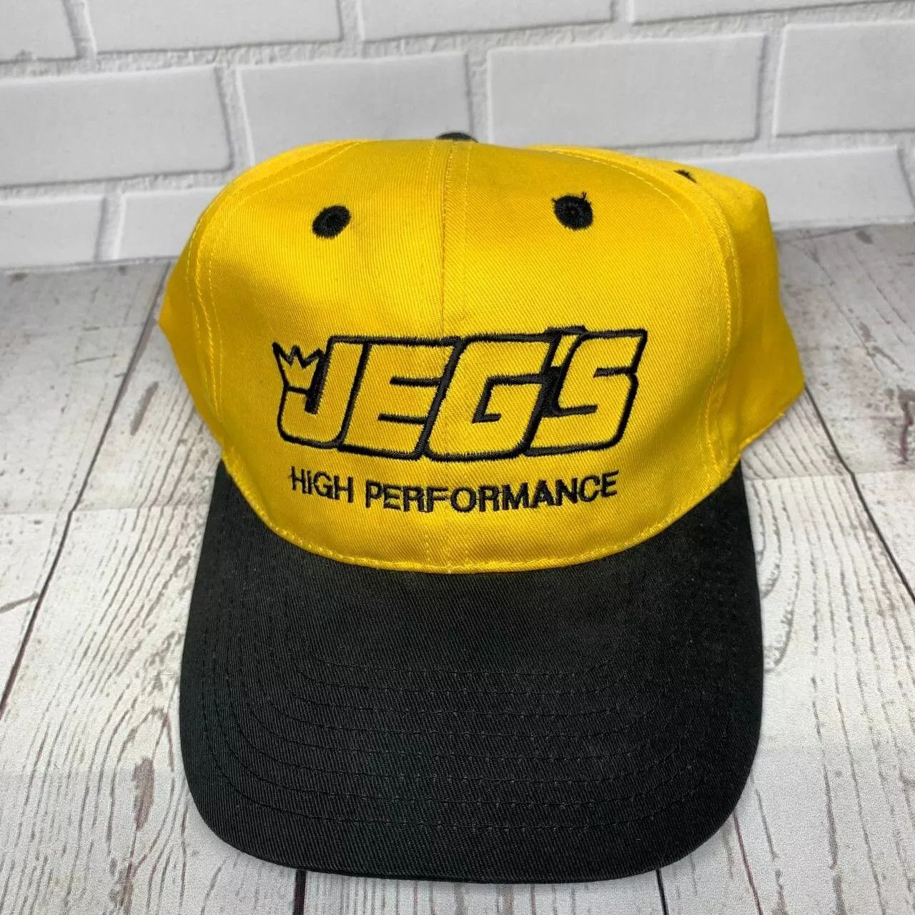 Other Jegs High Performance Headwear Hat Snapback Cap Yellow Men | Grailed