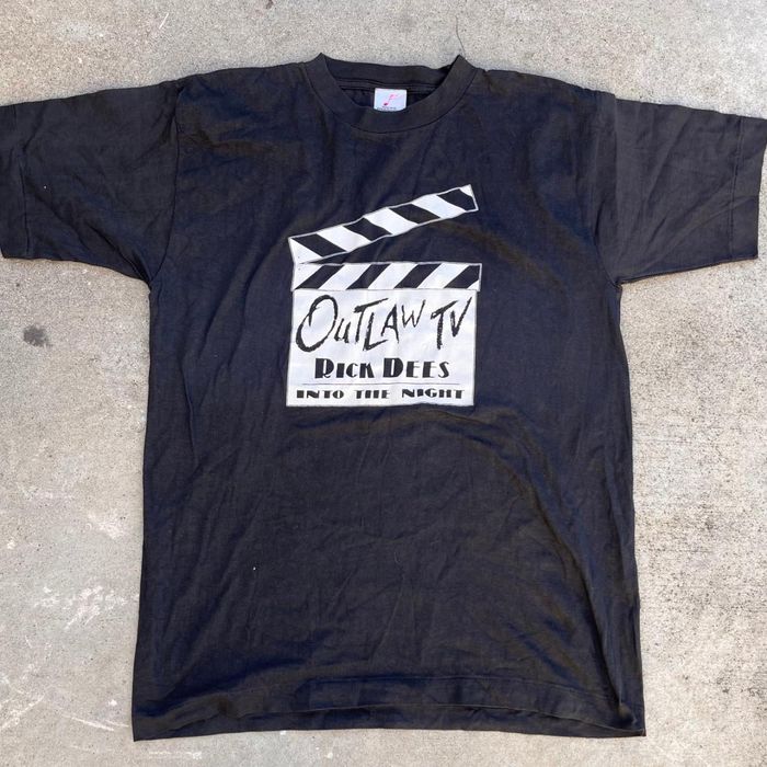 Vintage Rick Dees Outlaw TV Kiss FM Vintage T-Shirt | Grailed