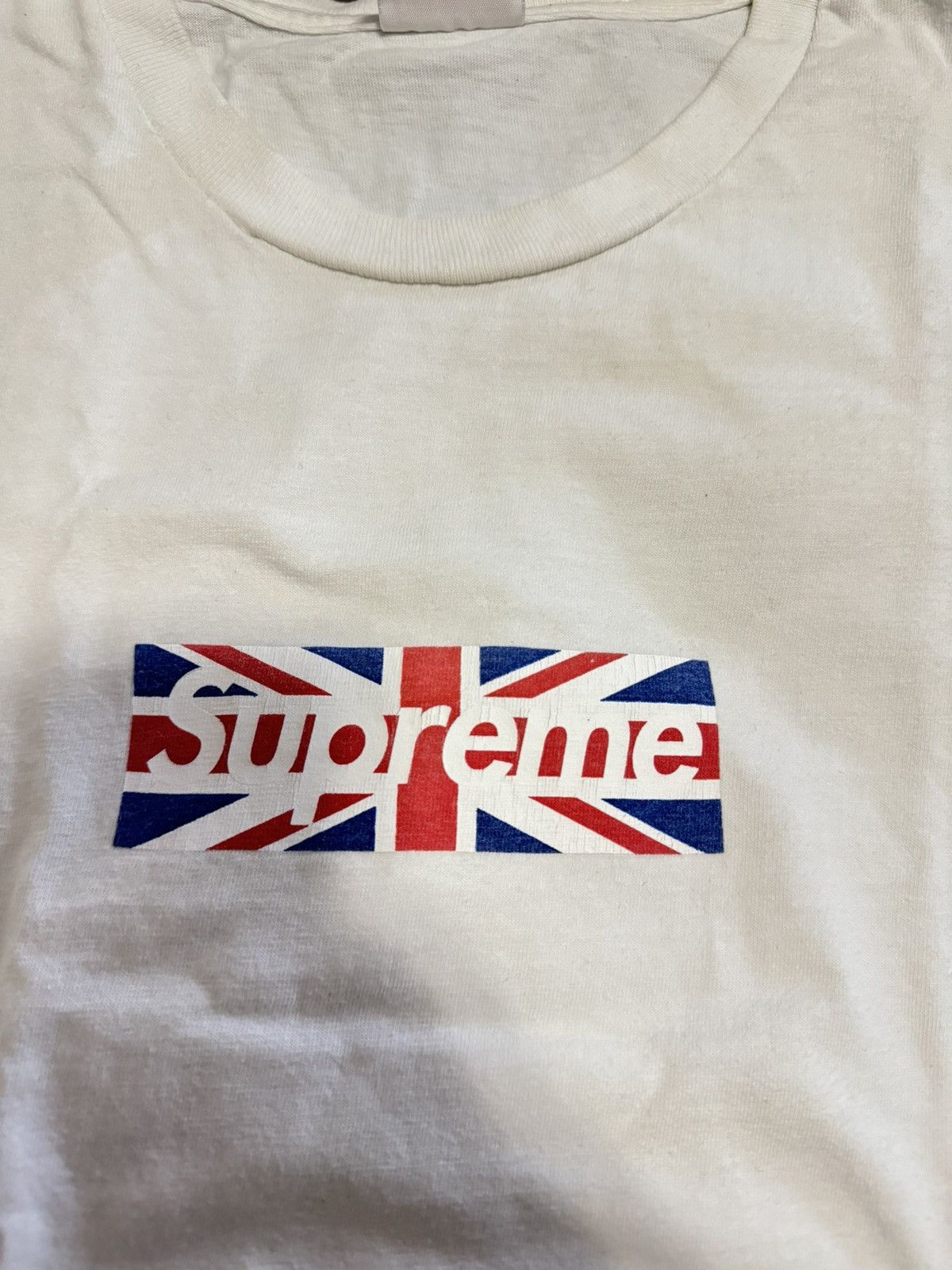 Supreme Supreme Union Jack Box Logo | Grailed