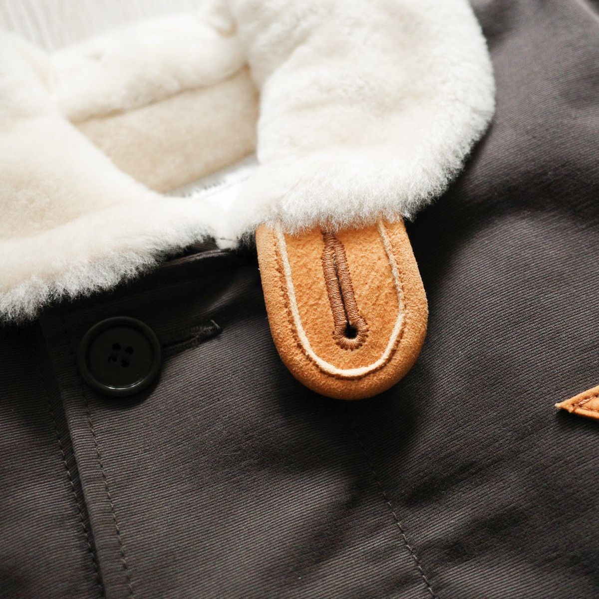 Visvim DECKHAND JACKET (SHEARLING) | Grailed