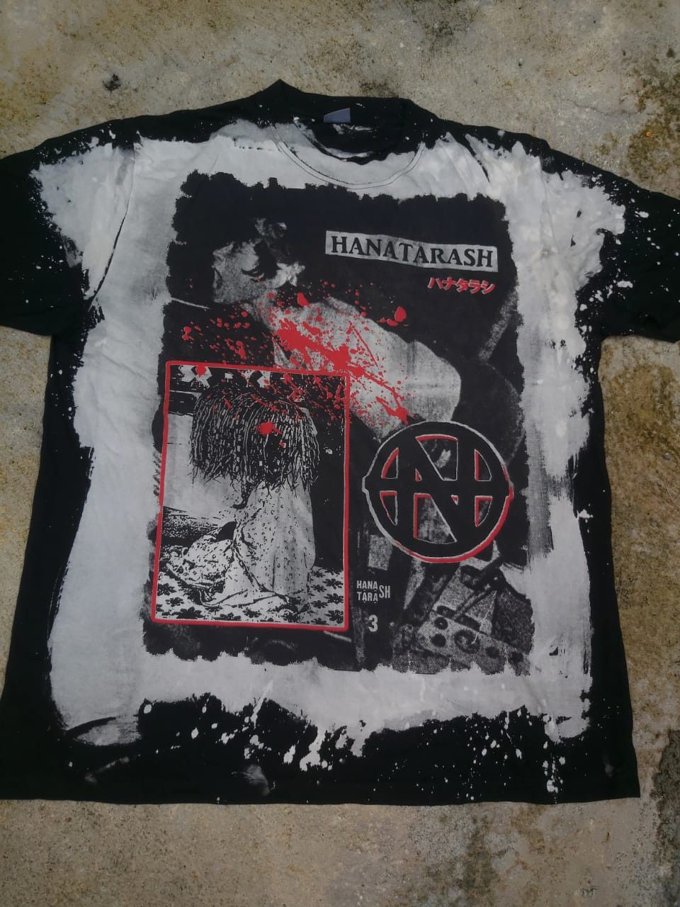 Vintage 💥 Bootleg Hanatarash Band Mosquitohead Inspired Tshirt | Grailed