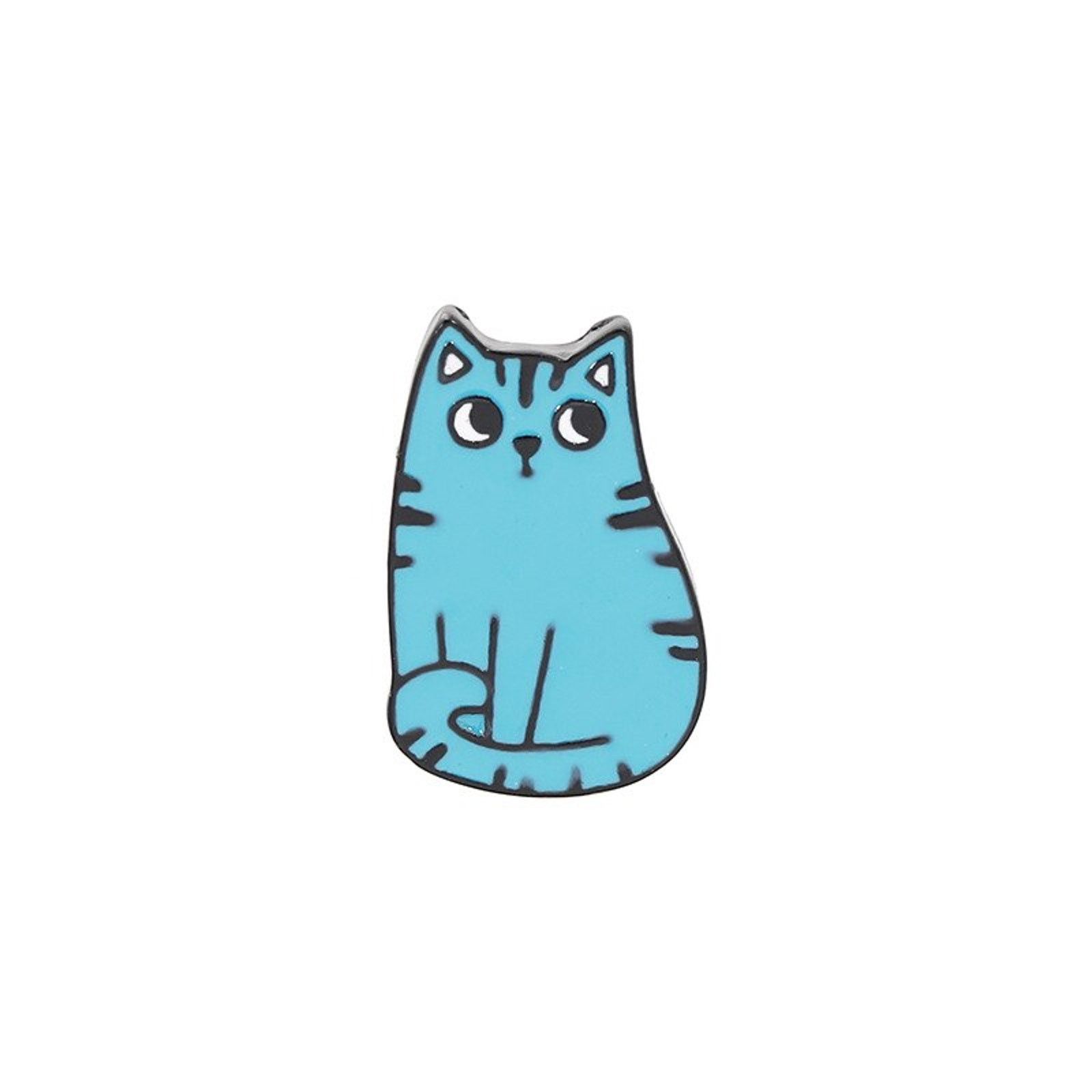 State Street Blue Cute Cat Enamel Pins 010 | Grailed