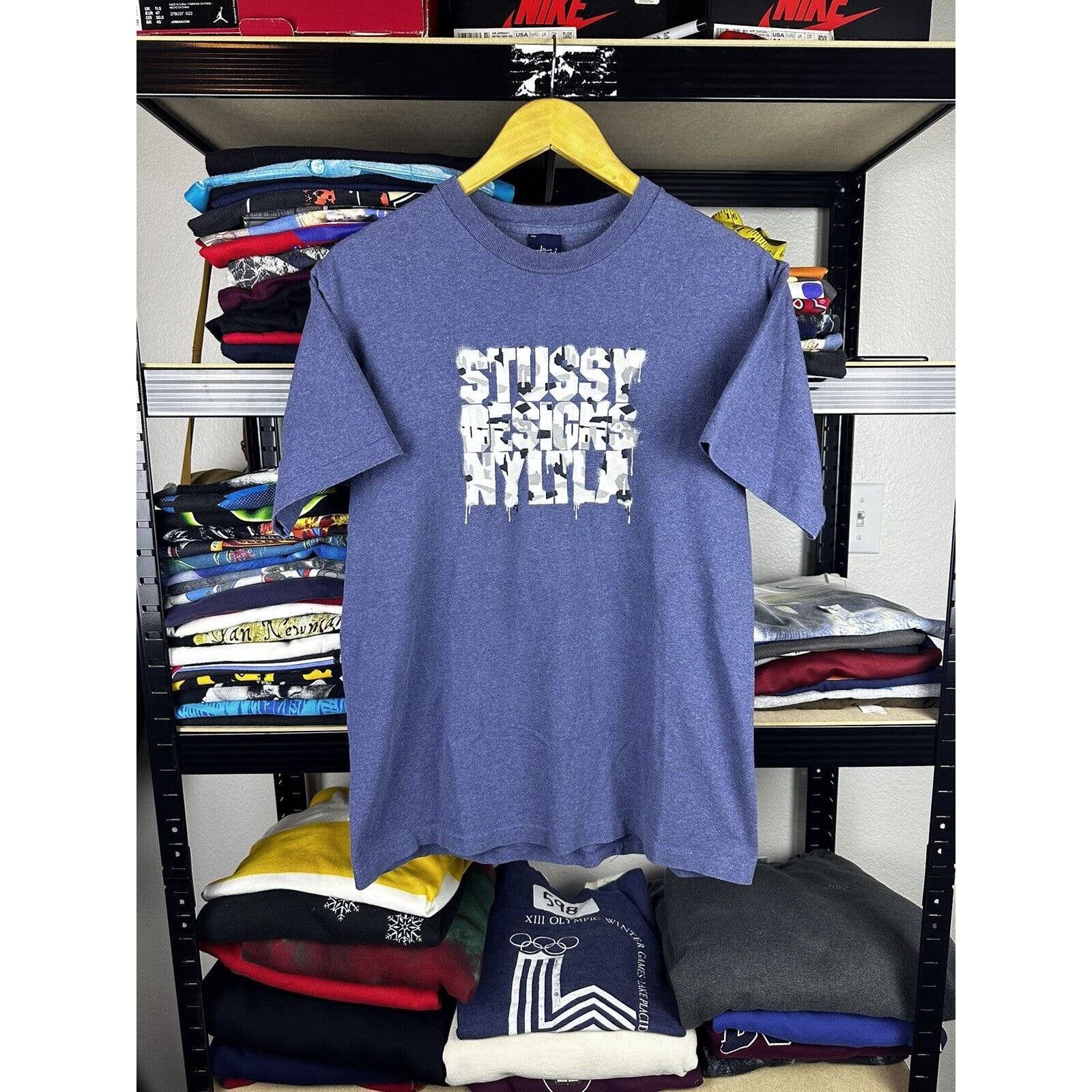 Made In Usa × Stussy × Vintage Vintage 90s Stussy Single Stitch Tee | Grailed