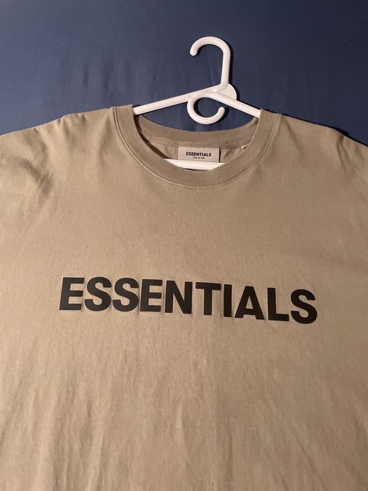 Essentials Essentials FOG tee TAN | Grailed