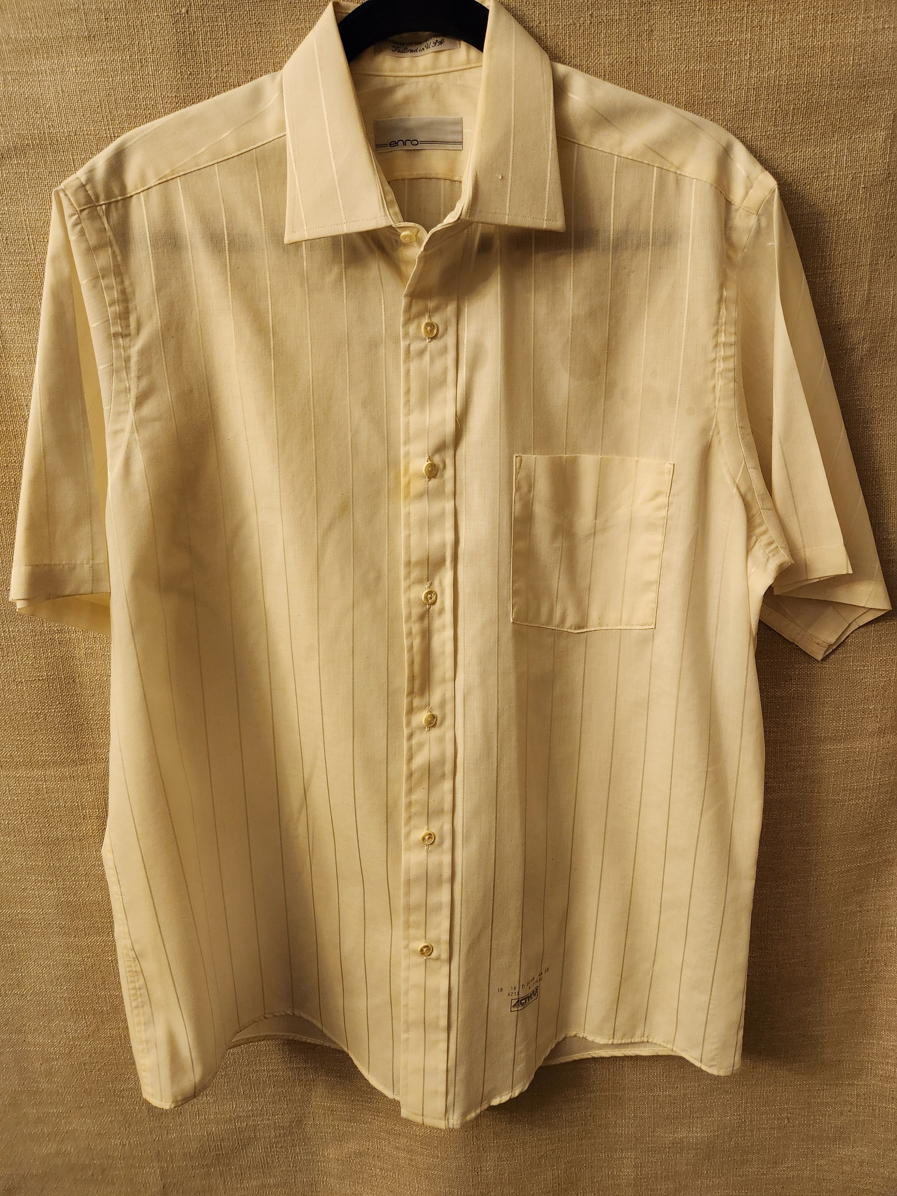 Enro Mod Retro Striped Short Sleeve Shirt | Grailed