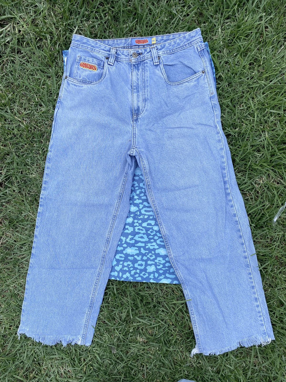 Empyre Light Blue Empyre baggy jeans | Grailed