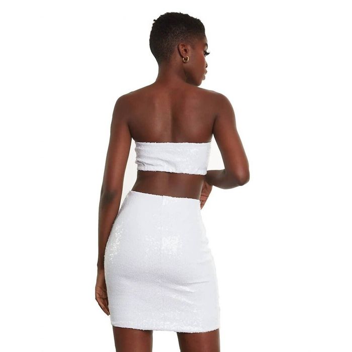 Commando Sequin Skirt In White | Grailed