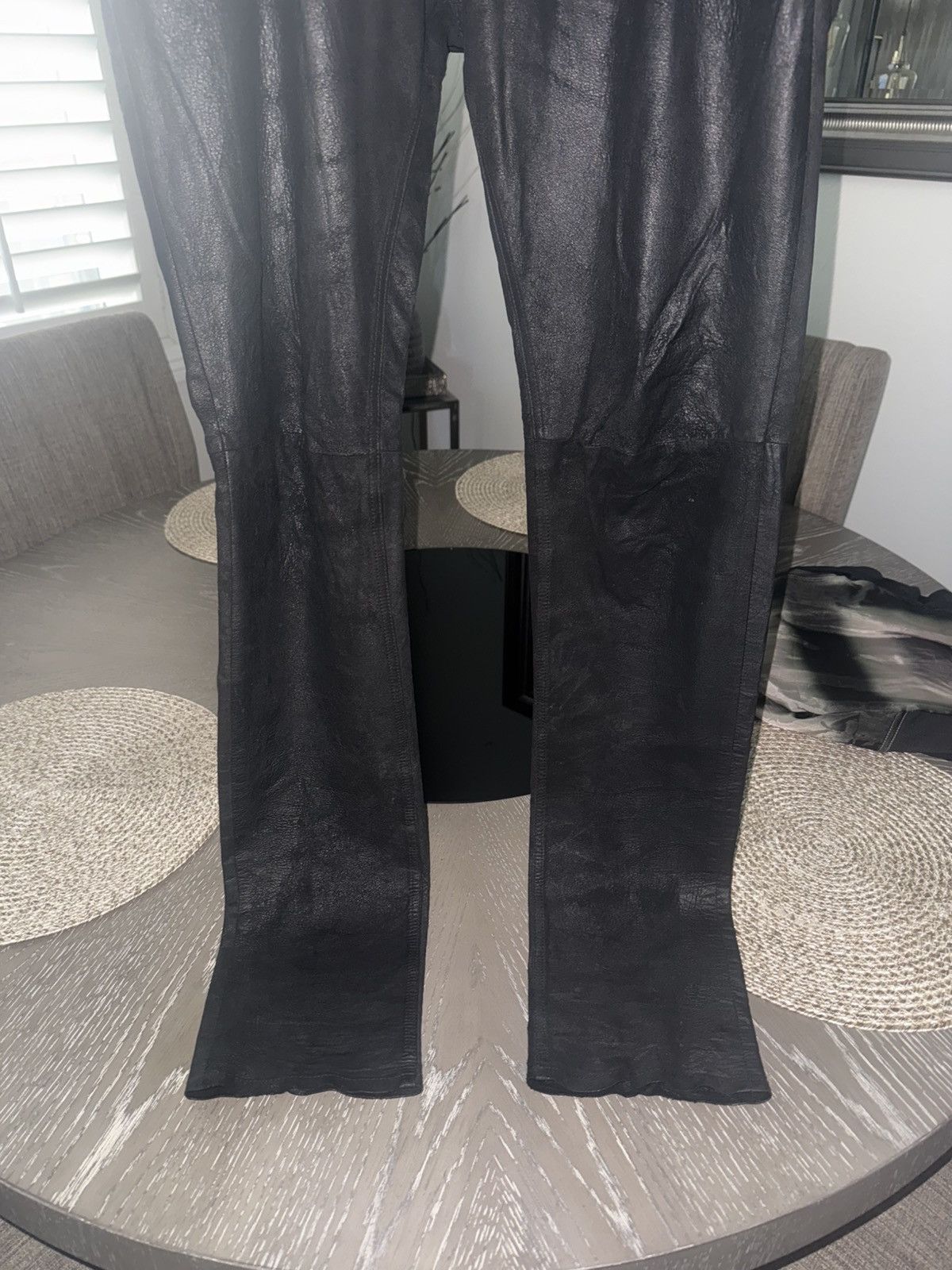 Rick Owens Rick Owens Blistered Leather Tyrones | Grailed