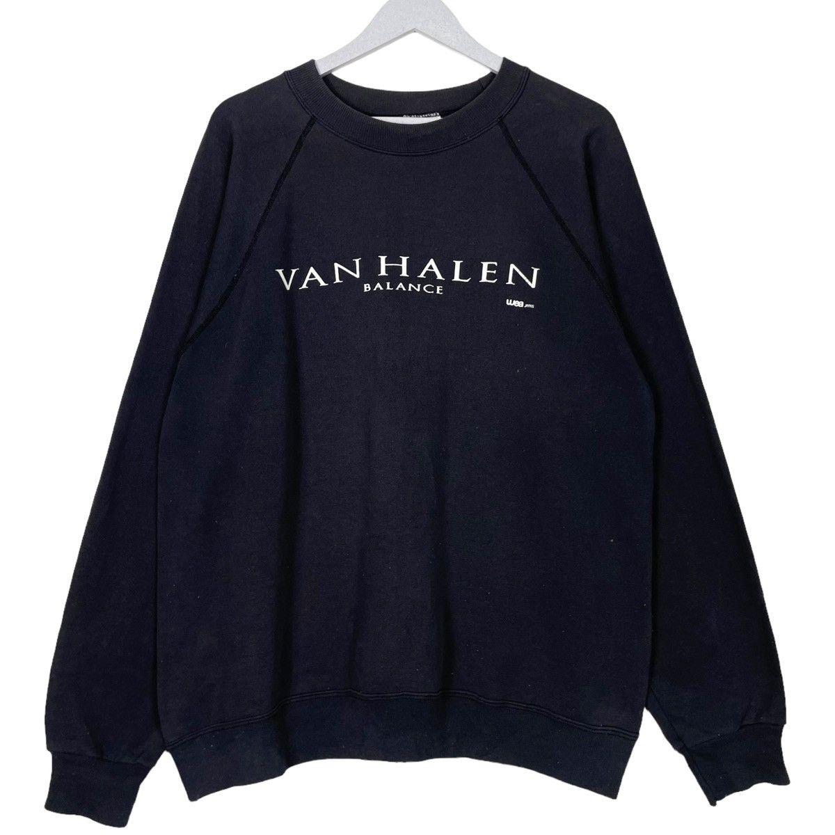 Band Tees × Hanes × Vintage 💥90s VAN HALEN BALANCE TOUR LOGO SWEATSHIRT ...