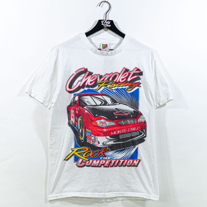 Vintage NASCAR Chevrolet Racing T-Shirt Y2K Competition Monte Carlo ...