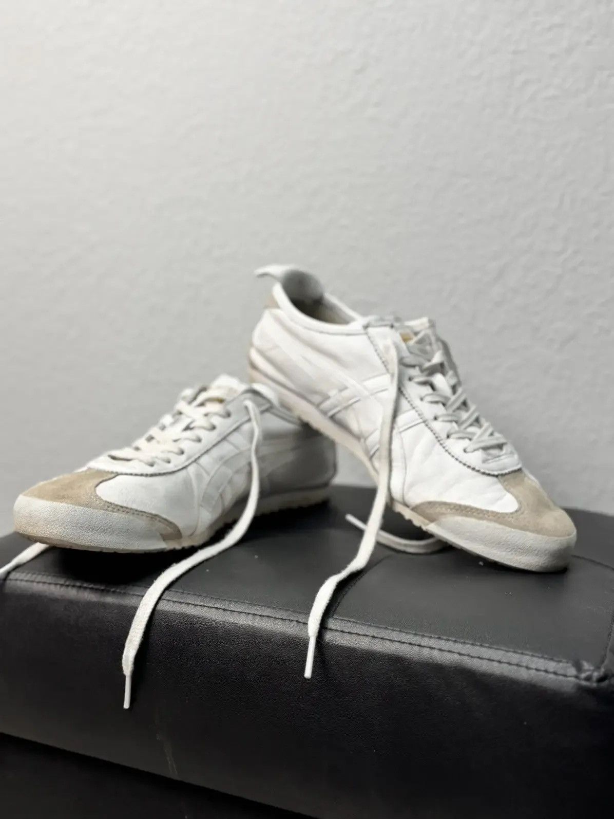 Asics × Onitsuka Tiger × Vintage Custom Onitsuka Tiger Mexico 66 white ...