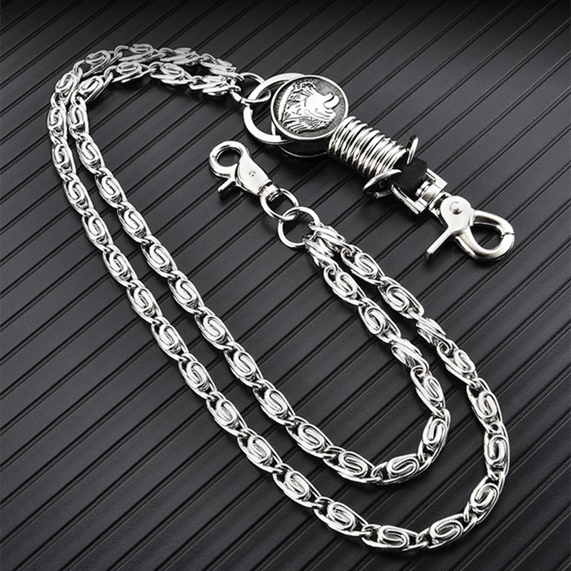 Vintage Heavy Rock Metal Jeans Wallet Chain | Grailed