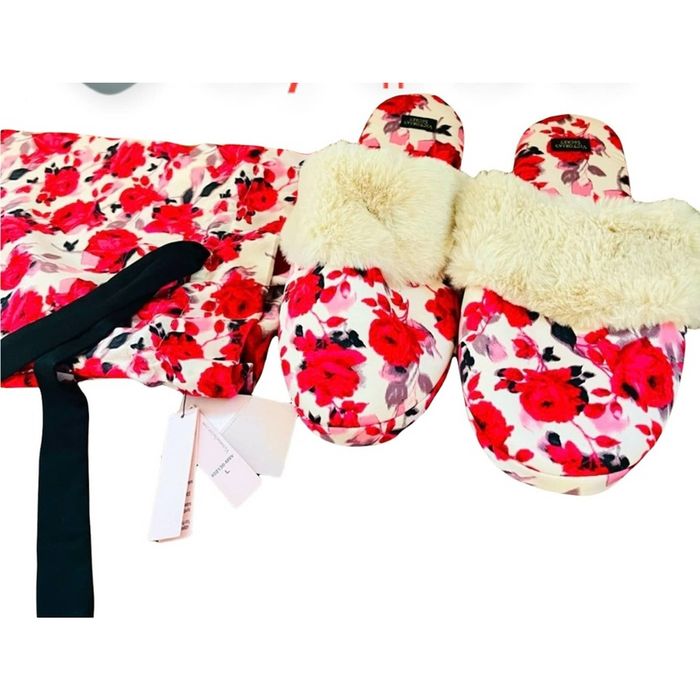Victoria's Secret Victoria’s Secret Roses Slippers | Grailed
