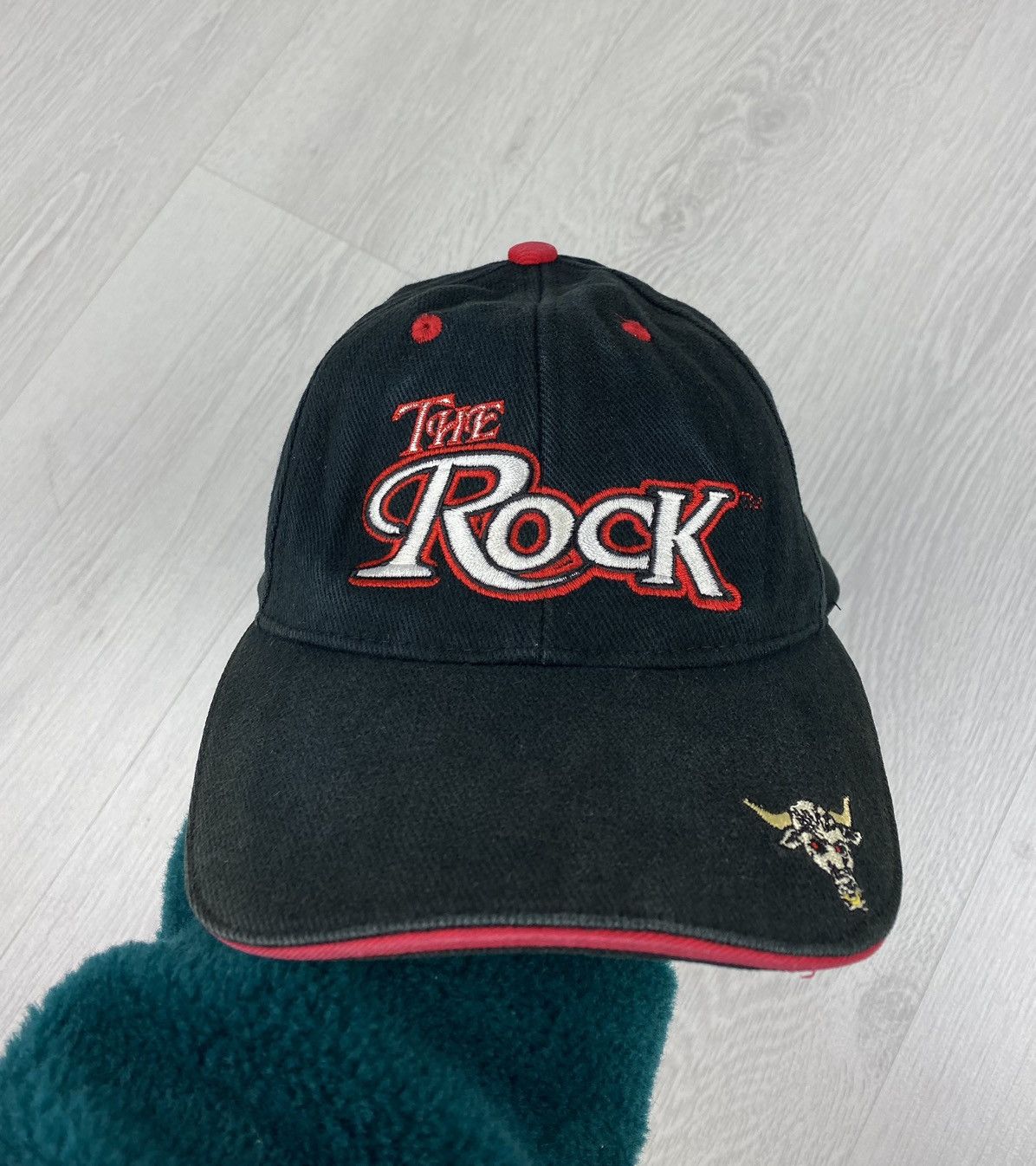Vintage × WWE × WWF Vintage The Rock WWE Cap Hat Stone Cold Undertaker ...