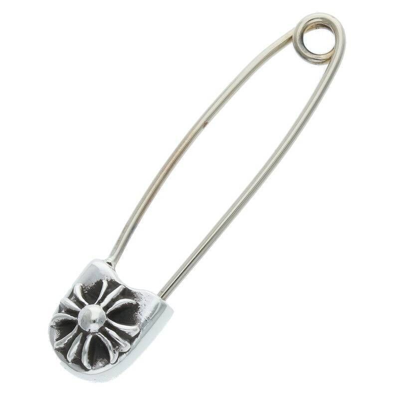 Chrome Hearts Chrome Hearts Safety Pin Silver Necklace | Grailed
