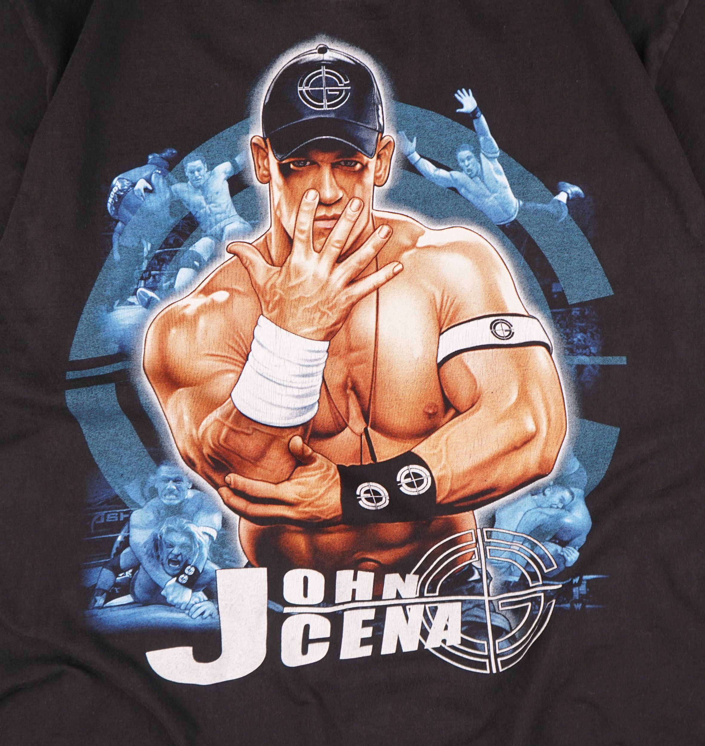 Vintage Vintage 2000s John Cena Chain-Gang Soldier T-Shirt | Grailed