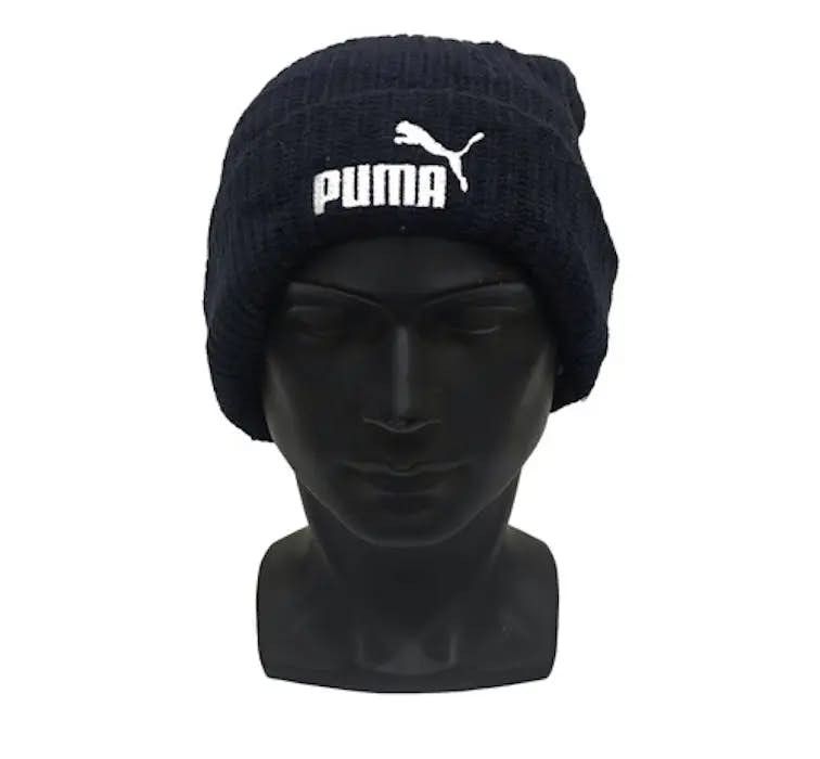 Vintage Puma Big Logo Beanie Hat | Grailed