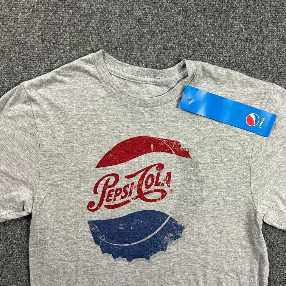 Pepsi Pepsi-Cola Shirt Adults Small Crew Neck Logo Graphic Men | Grailed