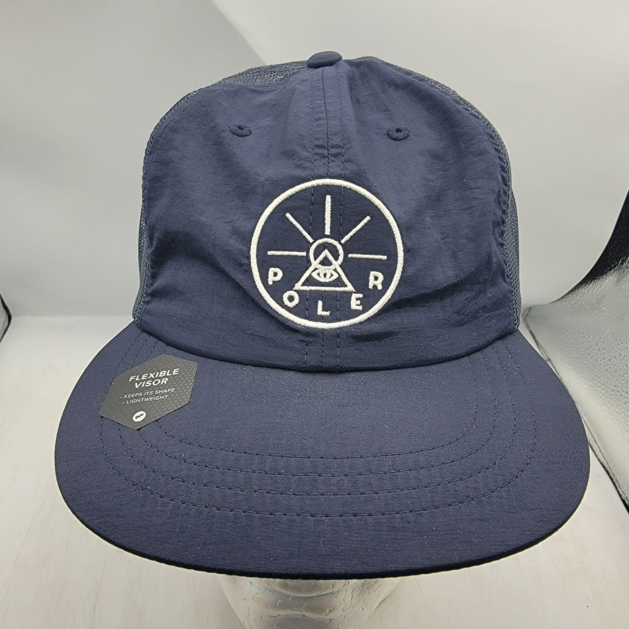 Poler POLER Camp Vibes Golden Circle Nylon Floppy Trucker Hat Mesh ...