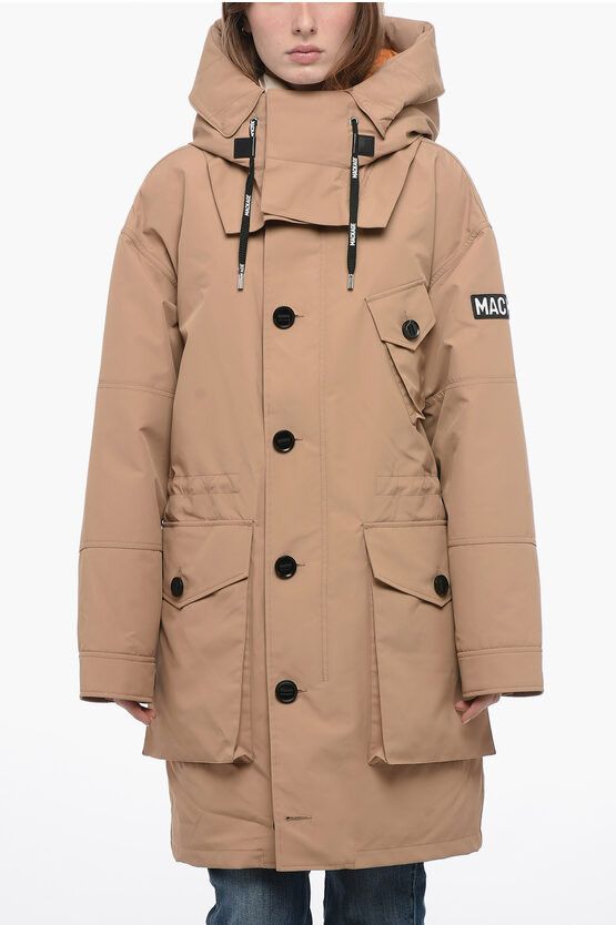 Mackage Hidden Closure Down Jacket with Embossed Logo | Grailed