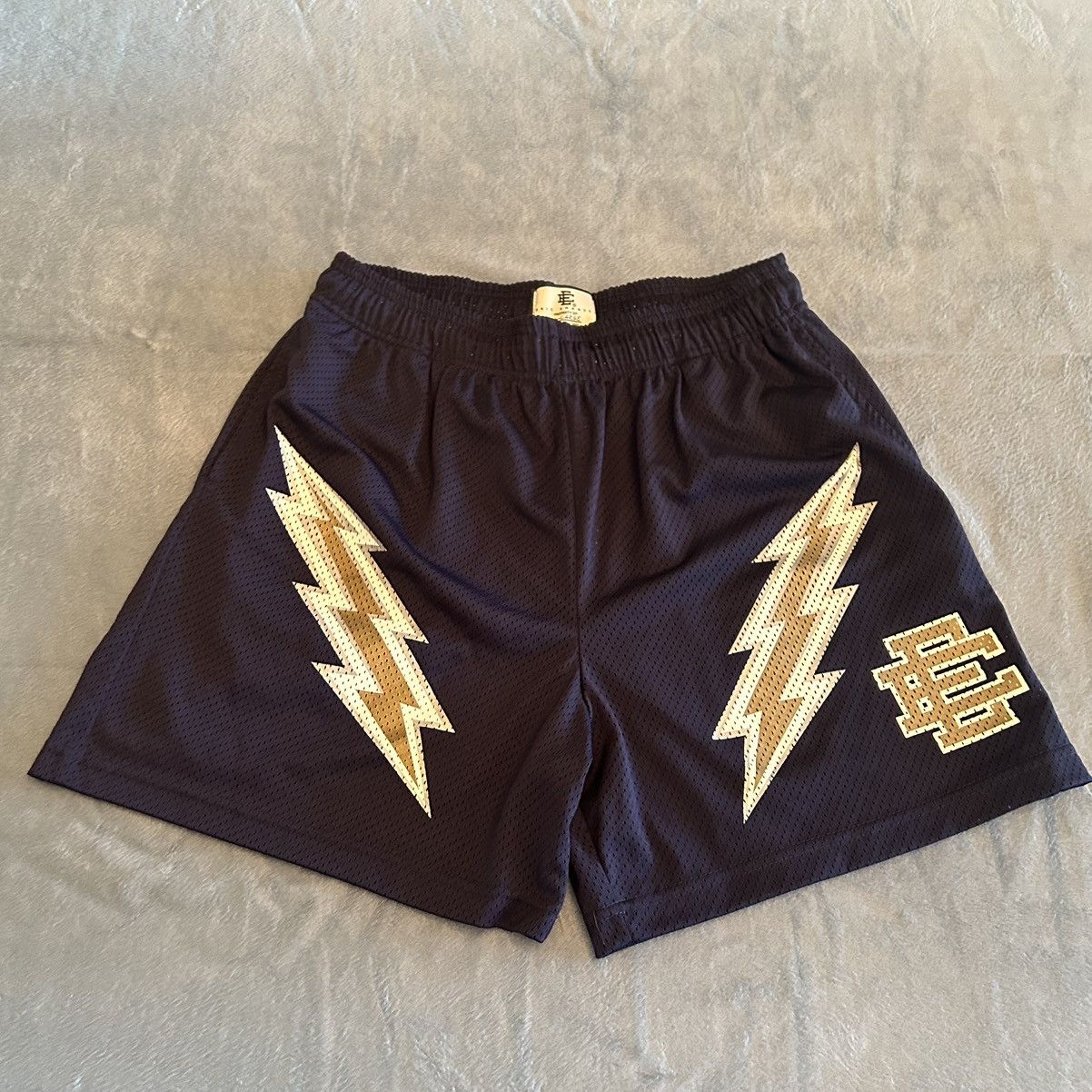 Eric Emanuel × Streetwear Eric Emanuel EE Basic Lightning Bolt Shorts ...