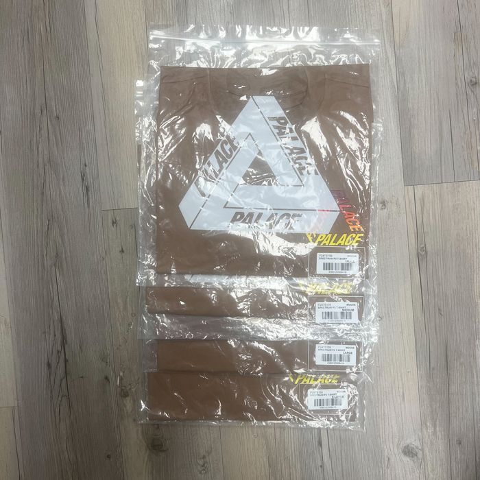 Palace Palace Spectrum P3 Tee Brown • L | Grailed