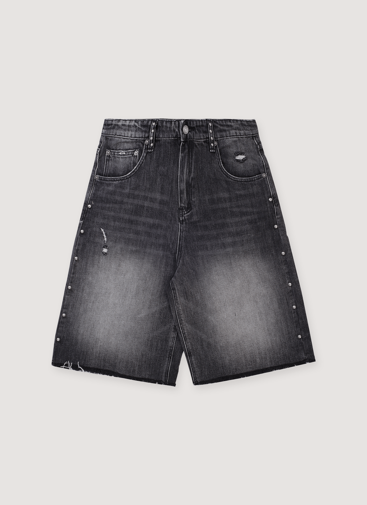 Other Vague Studios Studded Studios Jorts Ash | Grailed
