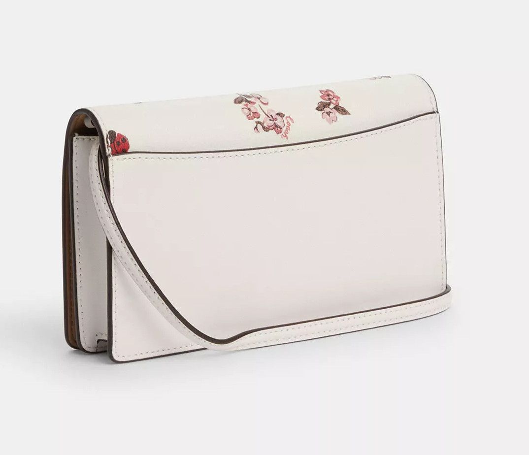 Coach Anna Foldover Clutch Crossbody With Ladybug Floral Print | Grailed