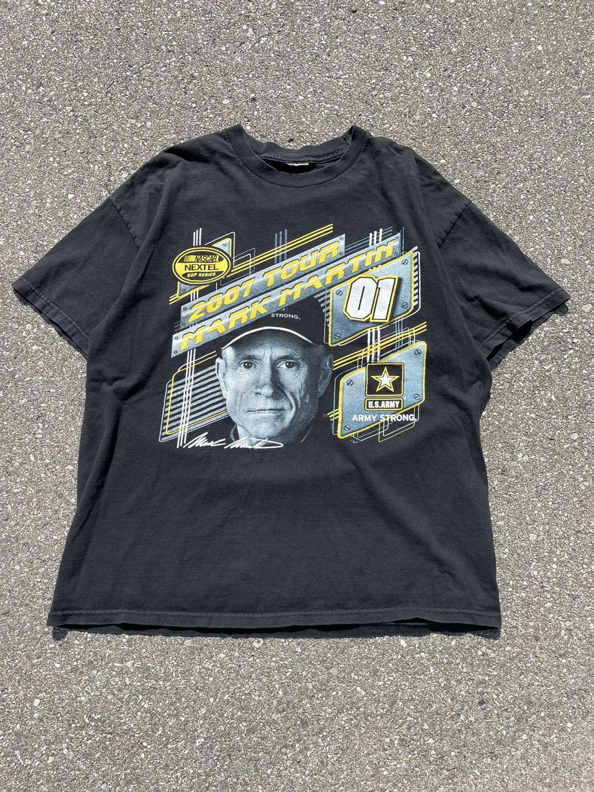 NASCAR × Streetwear 07 Mark Martin Racing Graphic Tee | Grailed