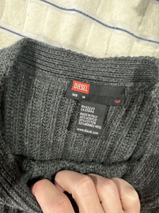Diesel Diesel ribbed sweater | Grailed