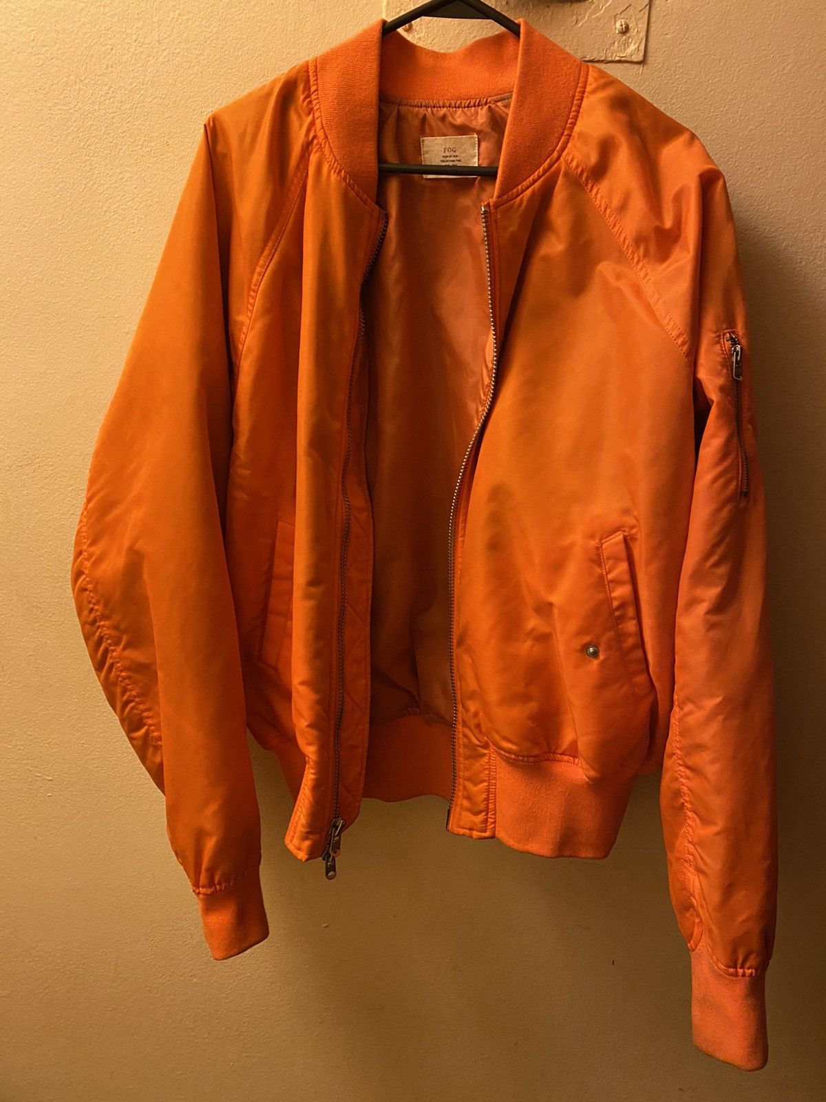 Fear of God Fear of God Collection 2 2016-2017 Orange Bomber | Grailed