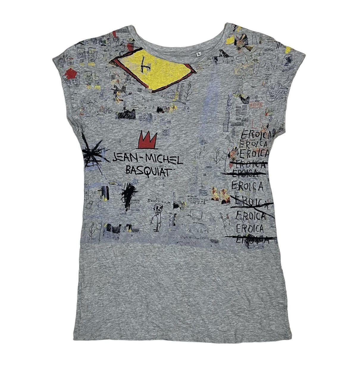 Jean Michel Basquiat JEAN-MICHEL BASQUIAT x Uniqlo Rare Design Shirt ...