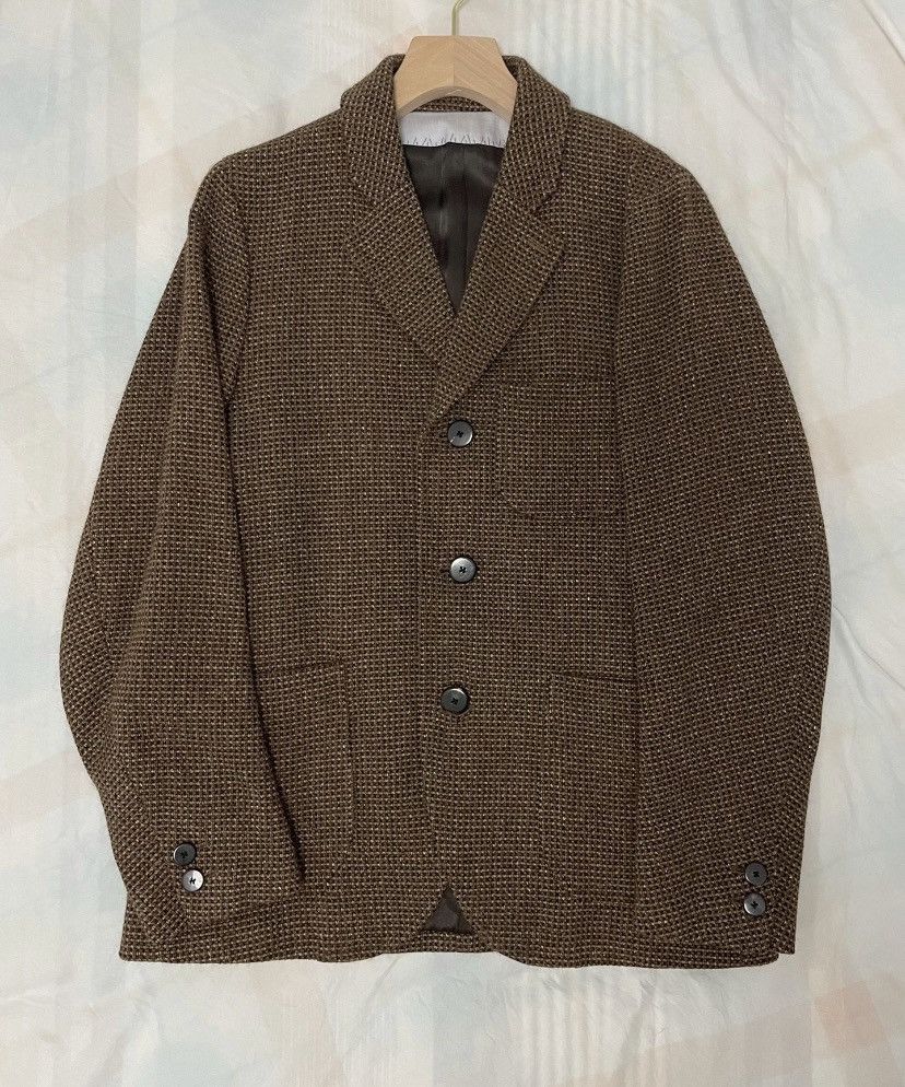 Visvim Visvim hopiland blazer thousand check bird suit | Grailed