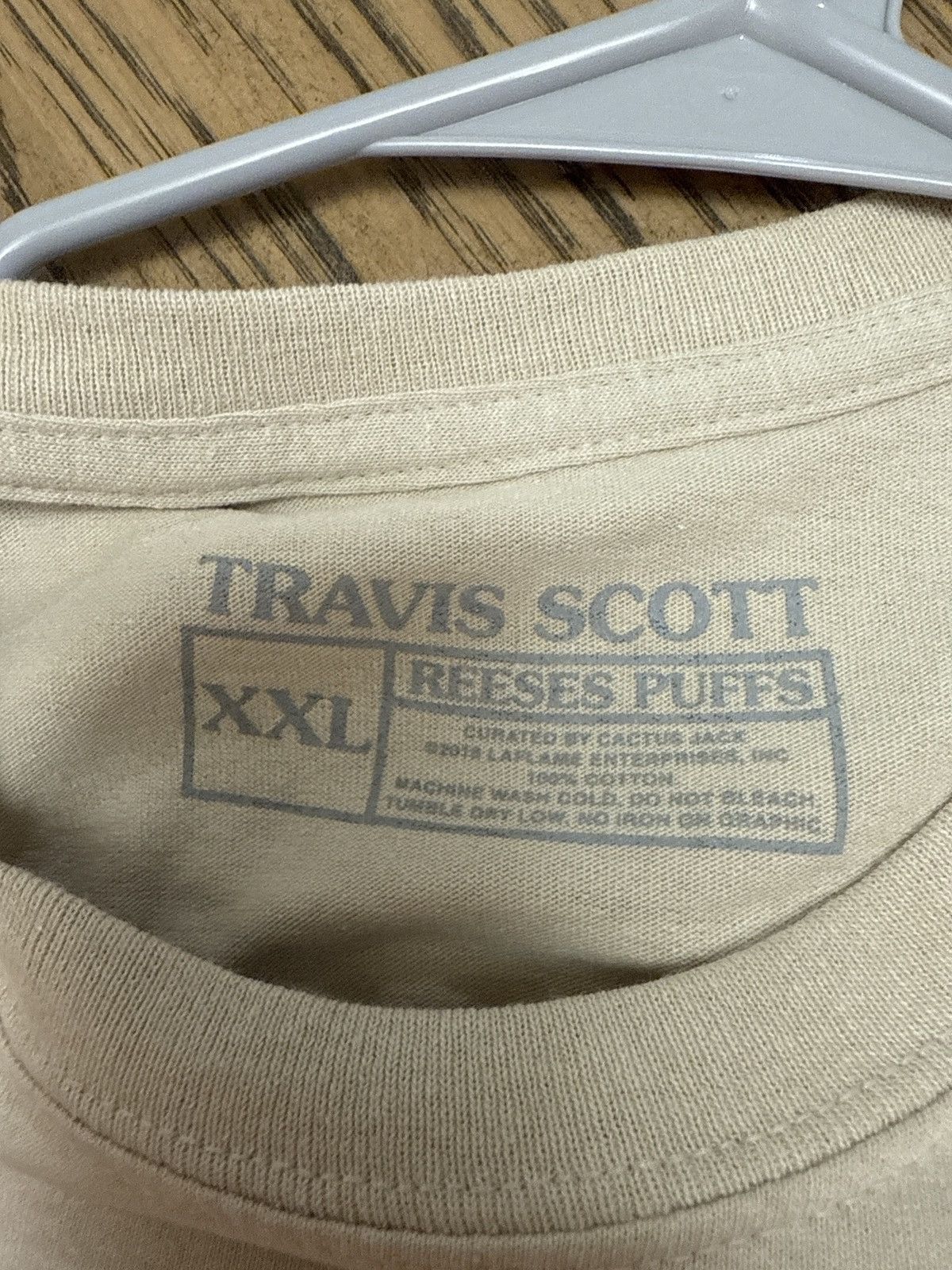 Travis Scott Travis Scott FNF Reese’s Puffs Tshirt XXL | Grailed