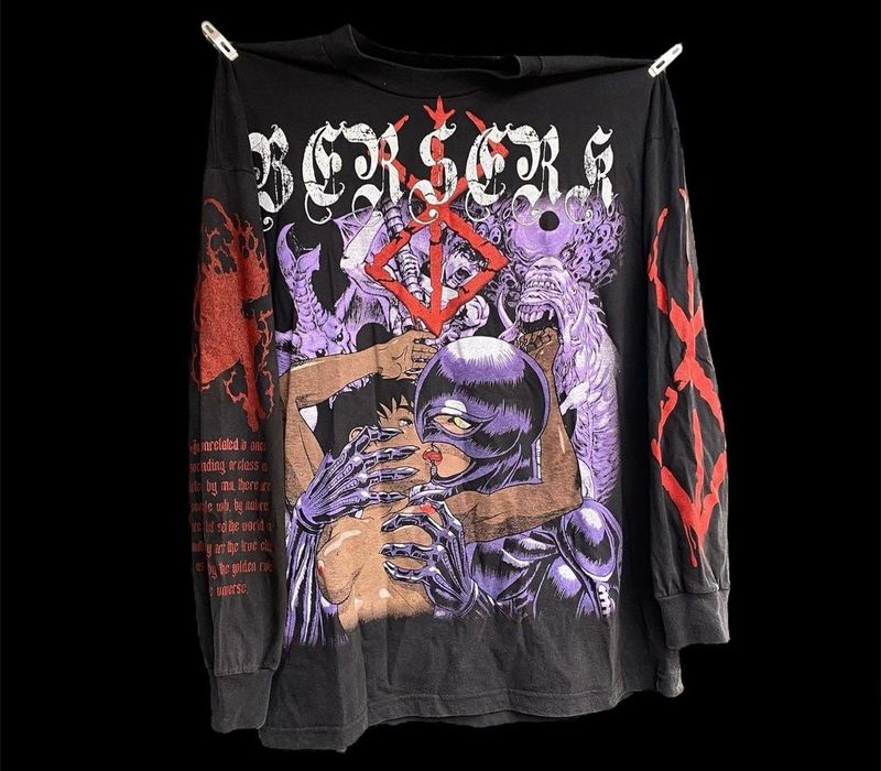 Vintage EXTREME RARE Anime Berserk Kisses In The Hell Femto-Casca | Grailed