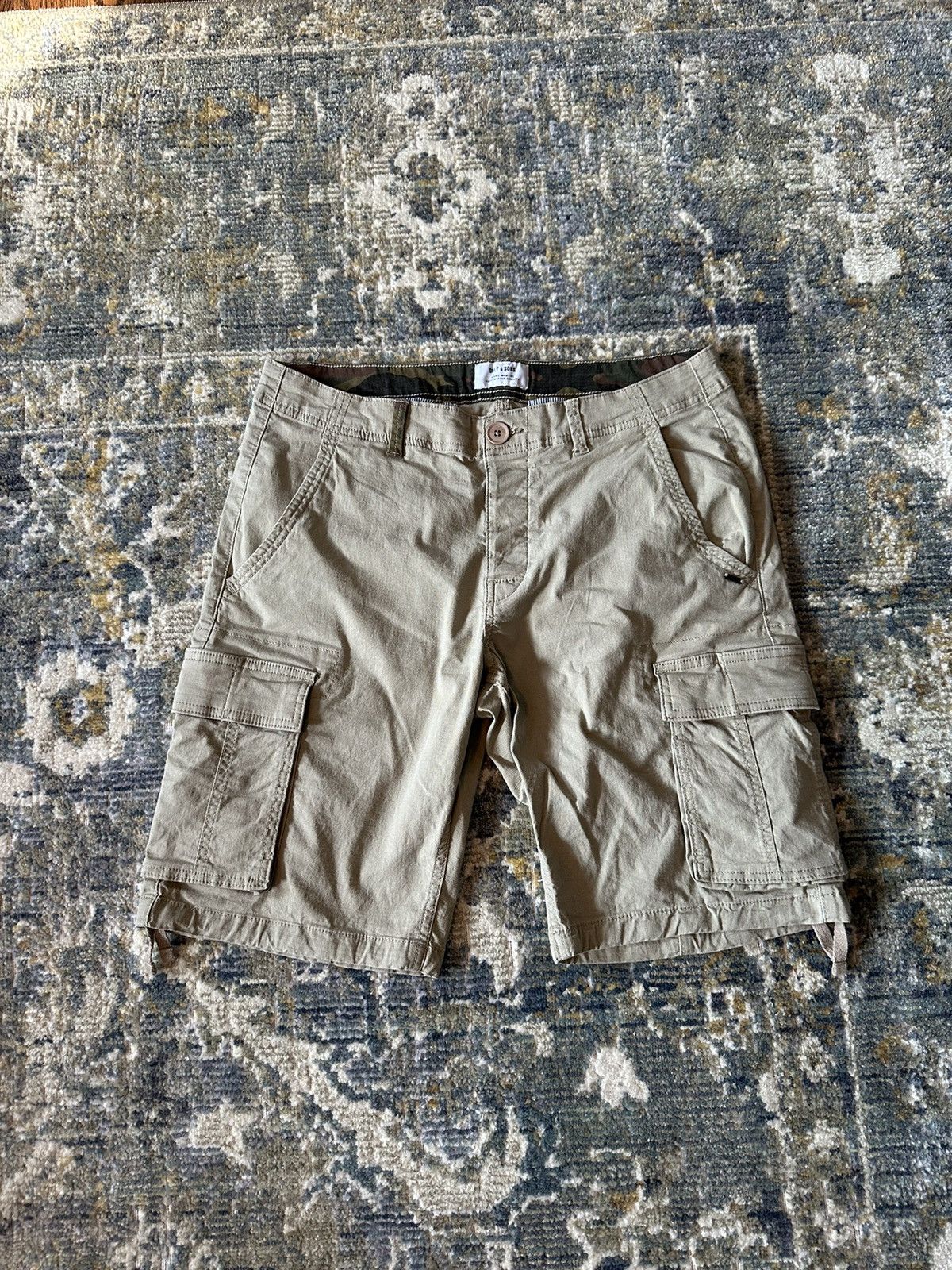 Vintage Tan Cargo Shorts | Grailed