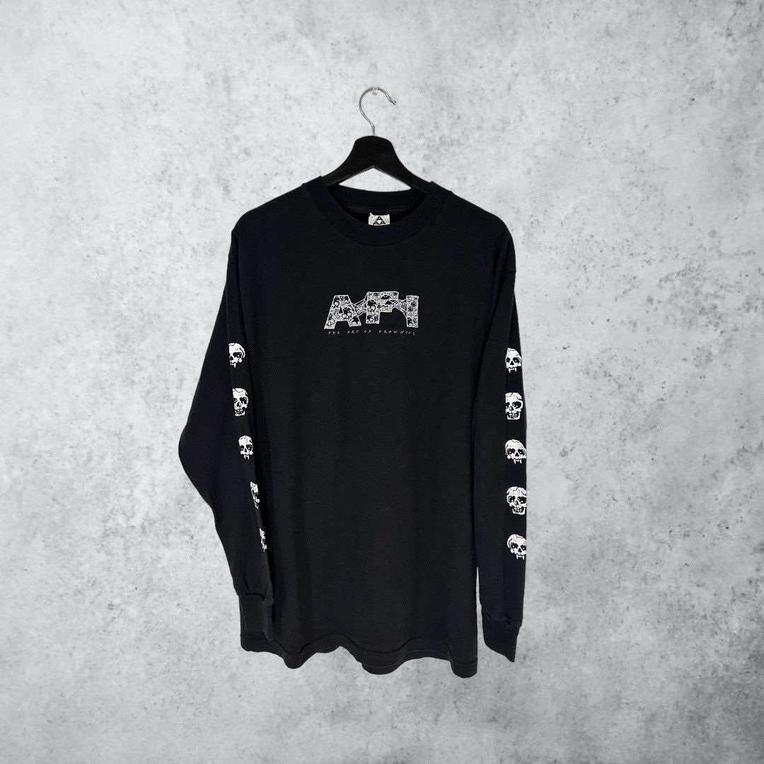 Vintage Vintage 90s AFI “Art Of Drowning” Band Long Sleeve RARE | Grailed