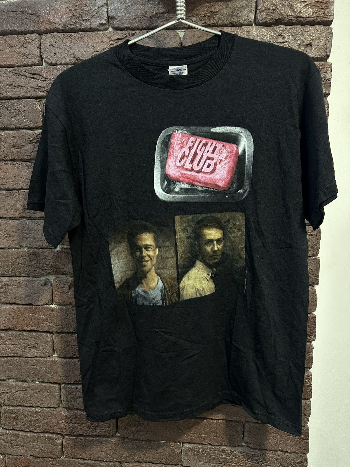 Genuine Merchandise By True Fan × Vintage Vintage Fight Club t shirt ...