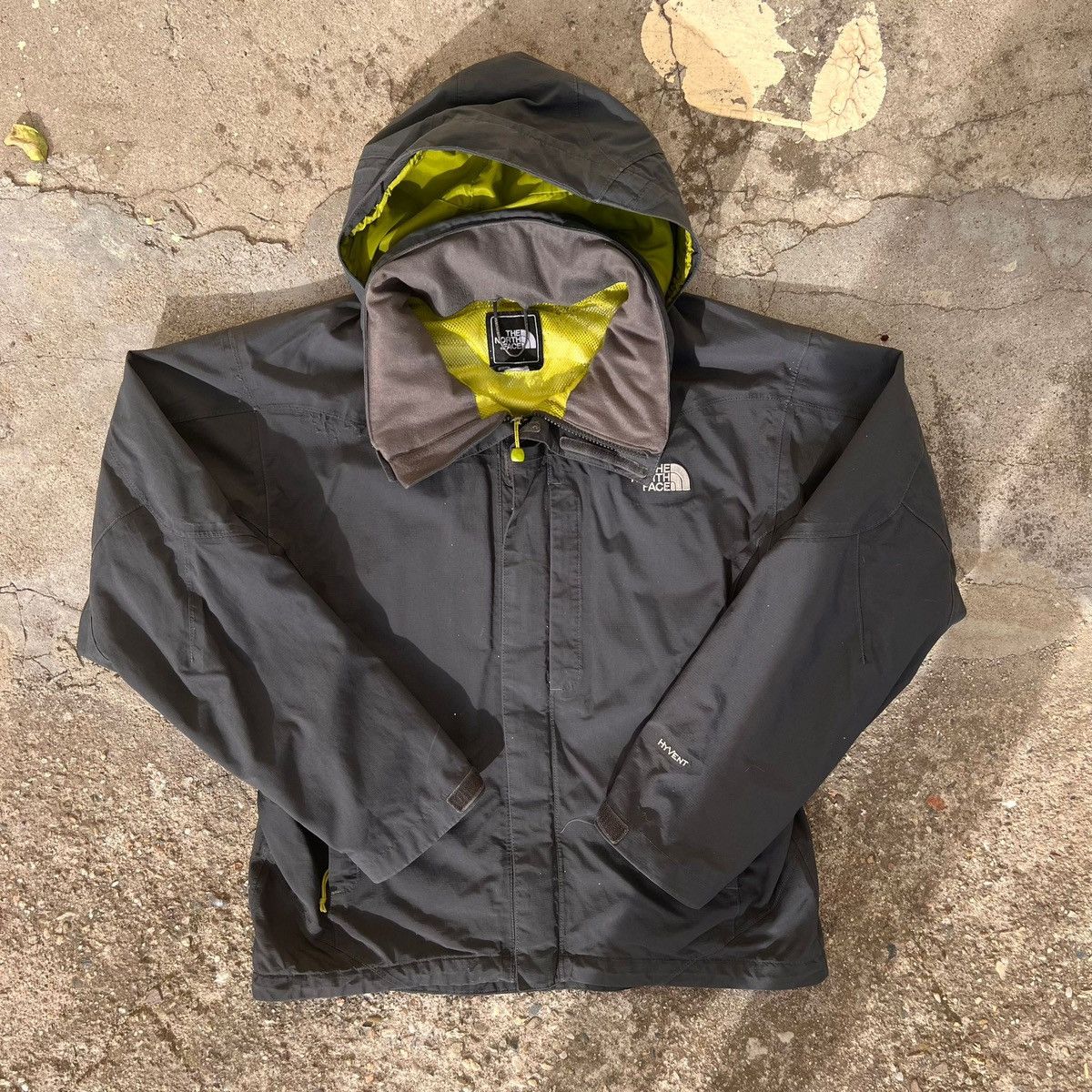 Streetwear × The North Face × Vintage The North Face TNF Grey Jacket ...