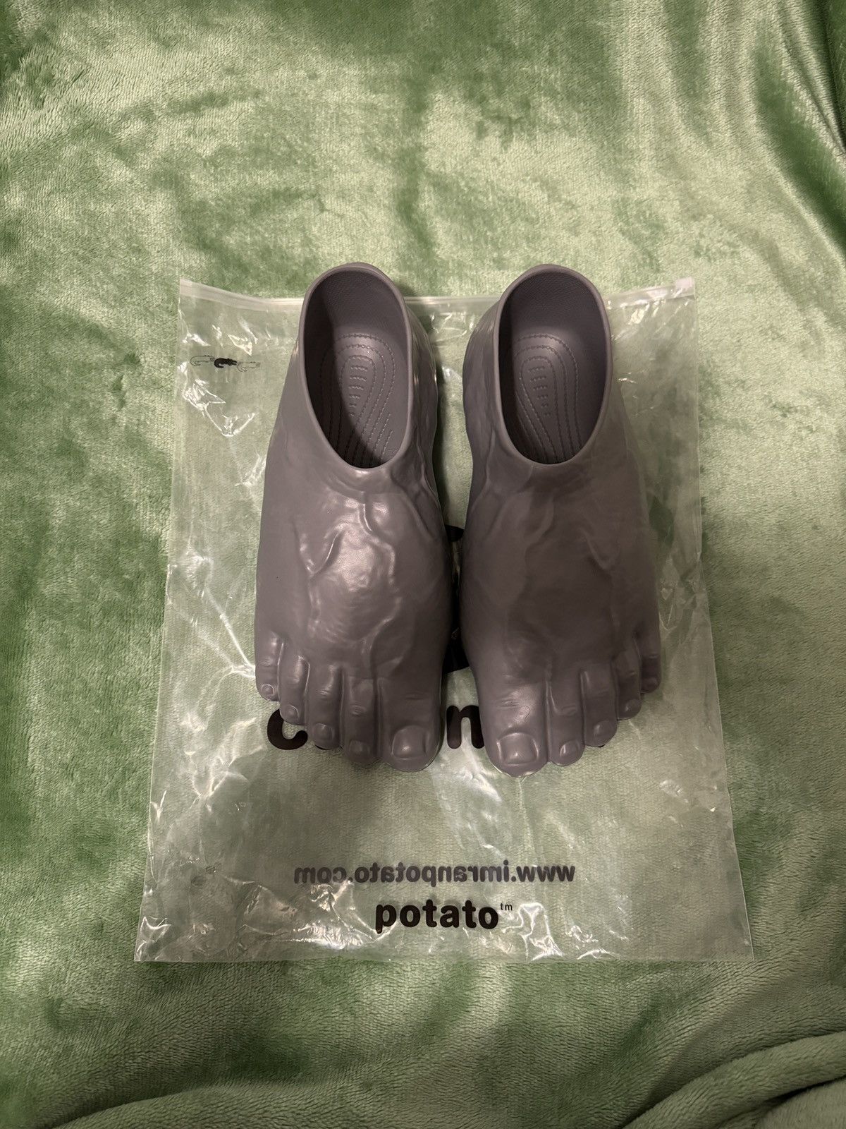 Crocs × Imran Potato Imran potato caveman croc | Grailed