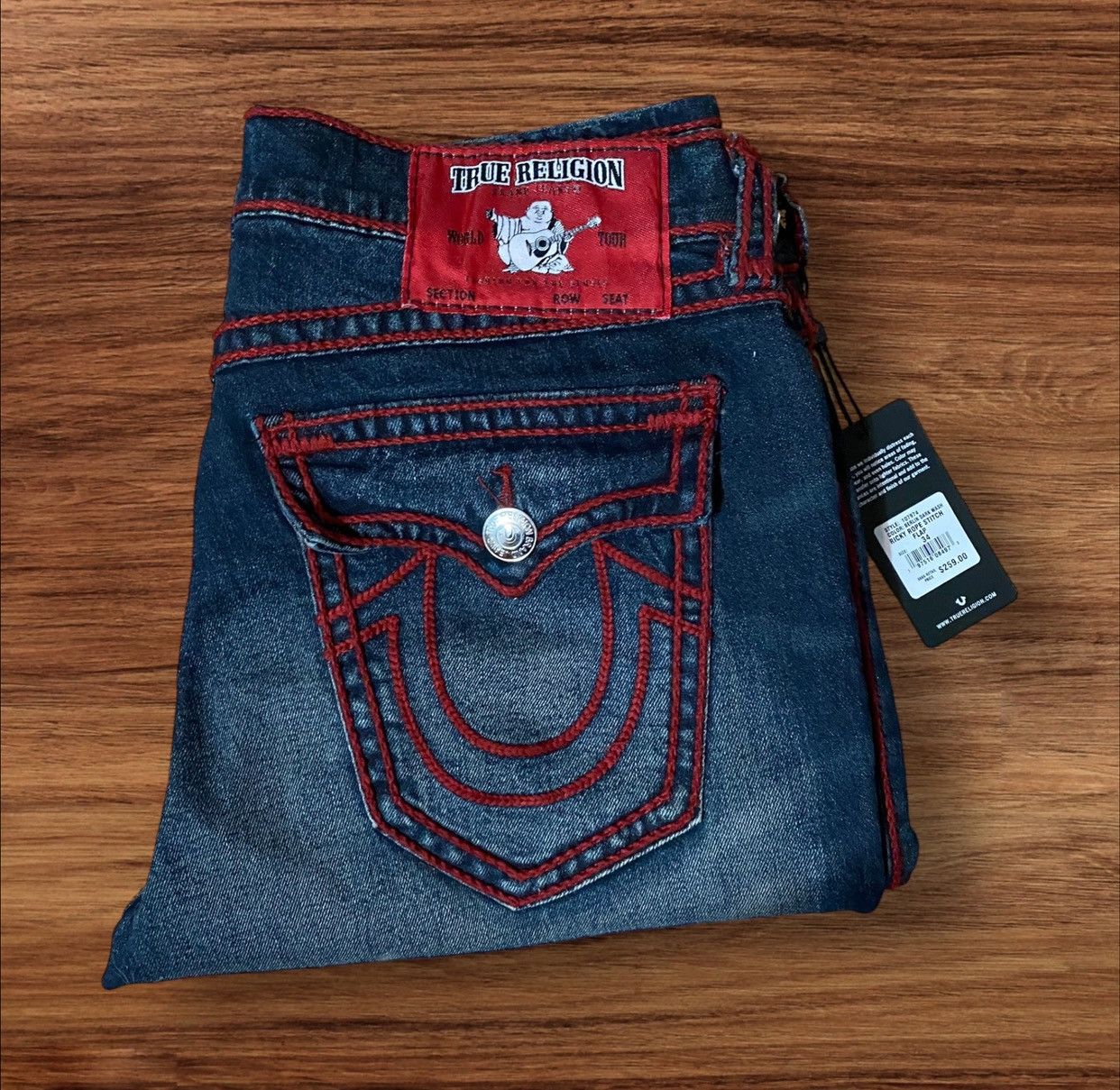 True Religion True Religion Rope Stitch Jeans | Grailed