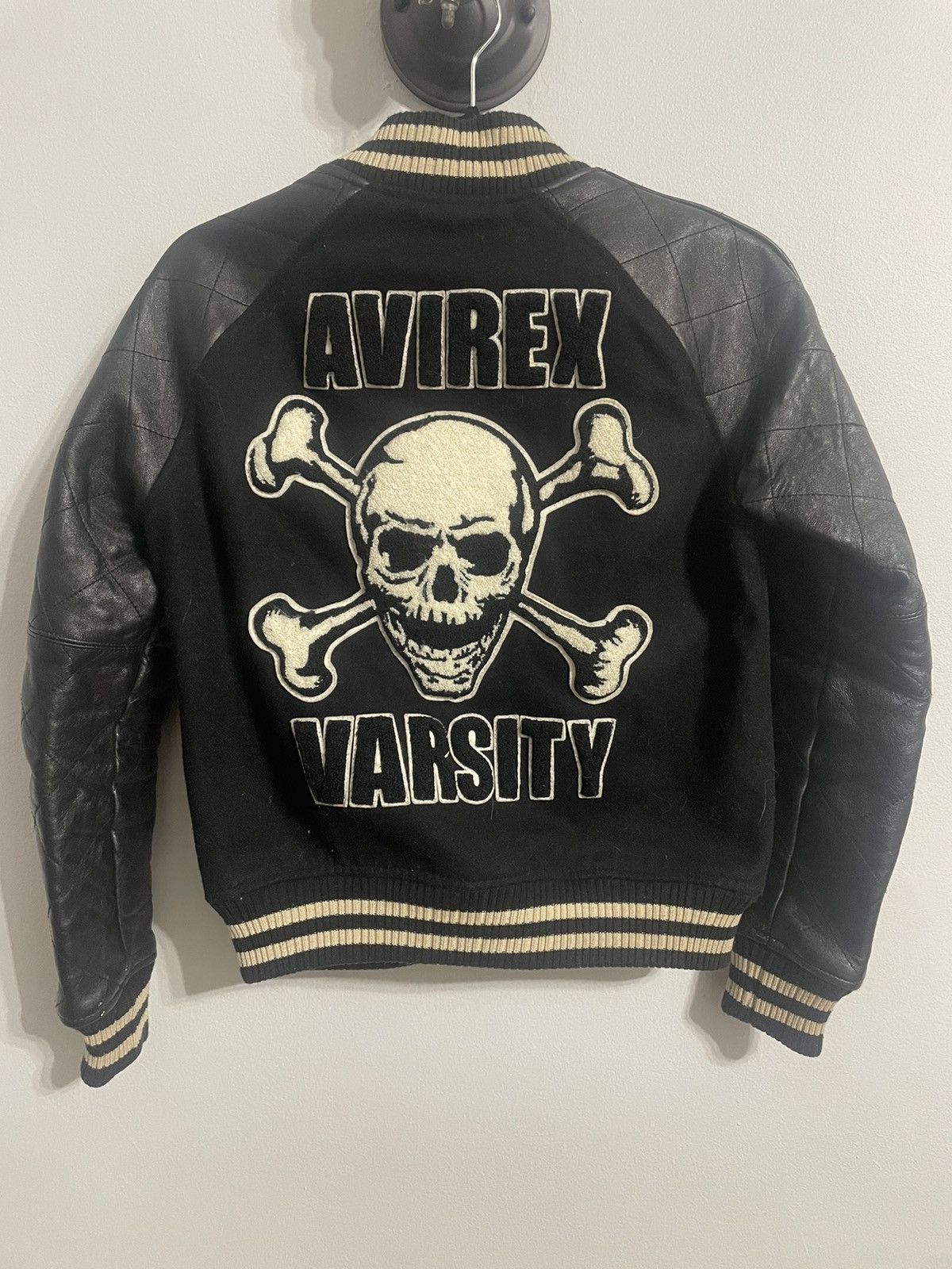 Avirex Avirex Skull Varsity | Grailed