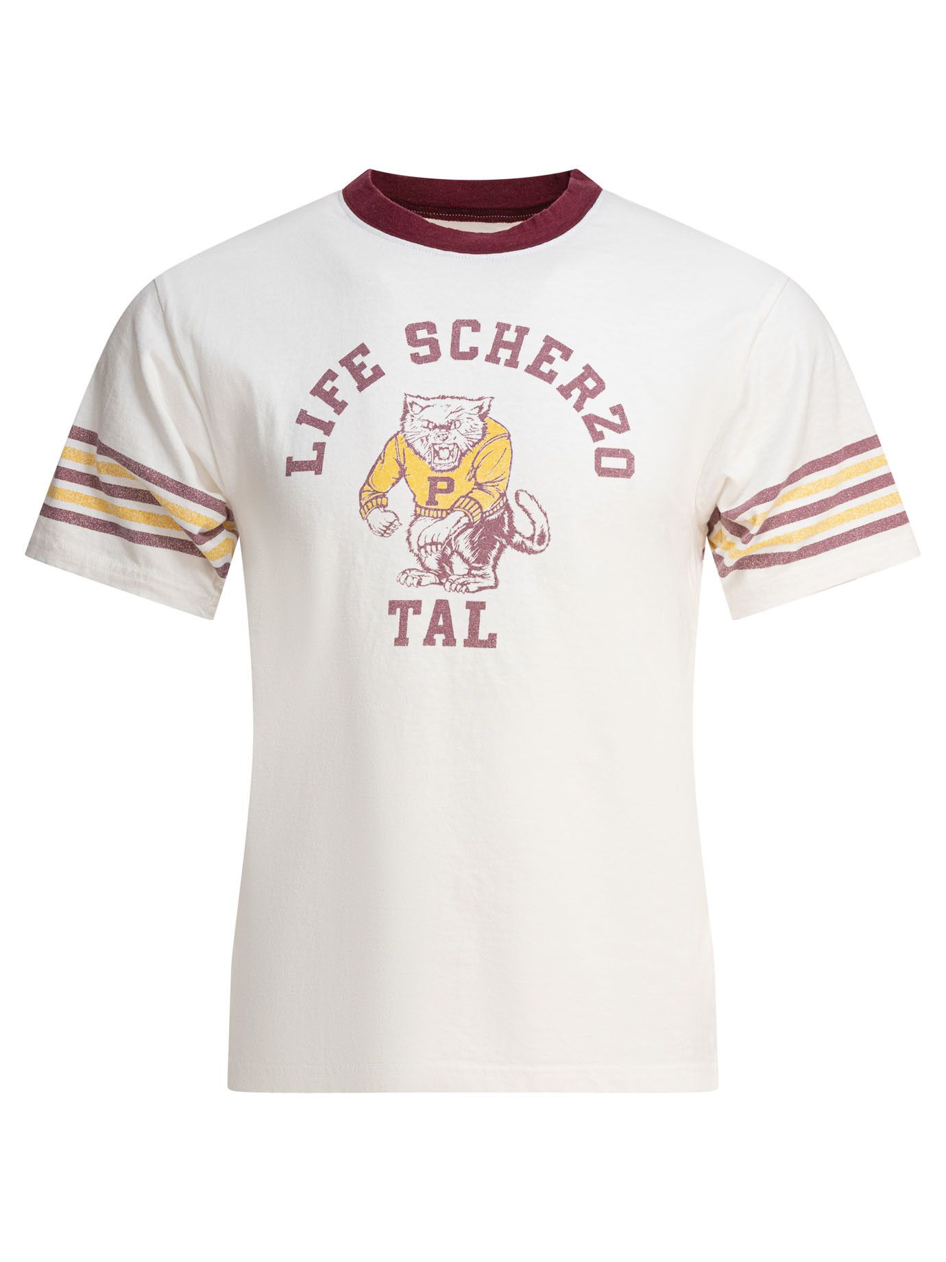 Kapital Kapital College Cat Pital T-Shirt tag size 4 Men | Grailed