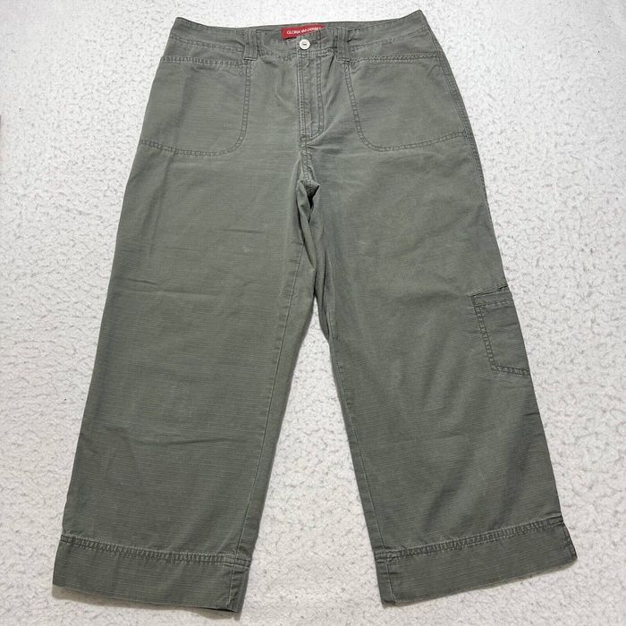 Gloria Vanderbilt Gloria Vanderbilt 10 Pants Capri High Rise Denim Cargo Grailed