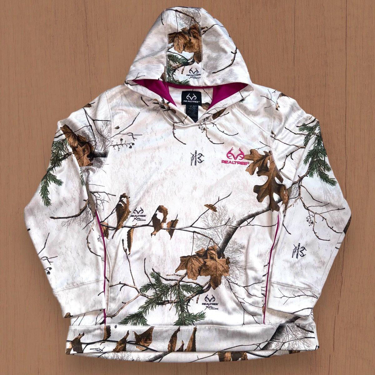 Outdoor Life Realtree Snow White Camouflage hunting outdoor hoodie ...